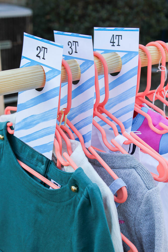 Clothing Rack Dividers Free Printables That Are Great For Yard Sales Clothing Rack Dividers Free Printables That Are Great For Yard Sales